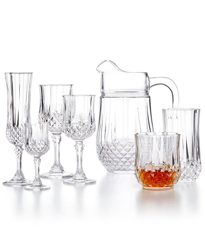 Longchamp Cristal D’Arques Glassware Collection - Macy's