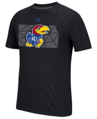 adidas Men's Kansas Jayhawks Geometric Flow T-Shirt - Macy's