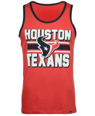 '47 Brand Men's Houston Texans Team Stripe Crosstown Tank - Macy's