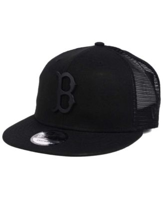 New Era Boston Red Sox Matte Metal Trucker Cap - Macy's
