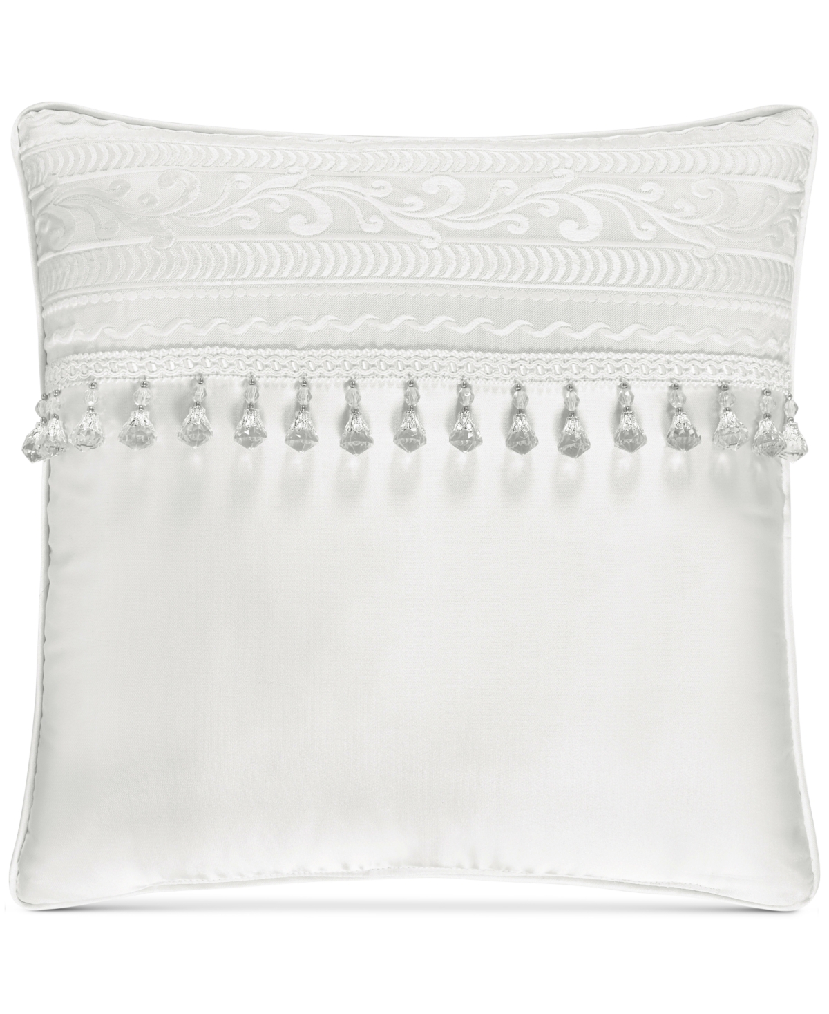 Click here for J Queen New York Bianco Decorative Pillow  18 x 18... prices