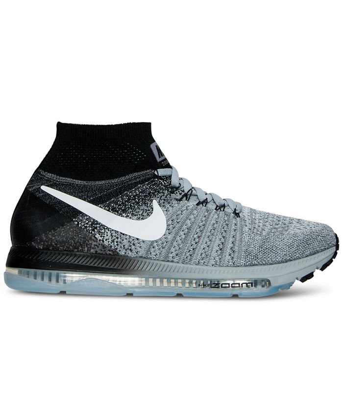 Nike Men's Zoom All Flyknit Running Sneakers from Finish Line - Macy's