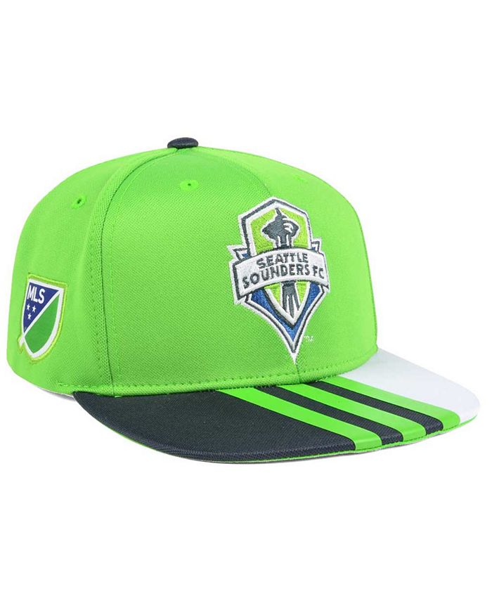 adidas Seattle Sounders FC Authentic Team Snapback Cap - Macy's