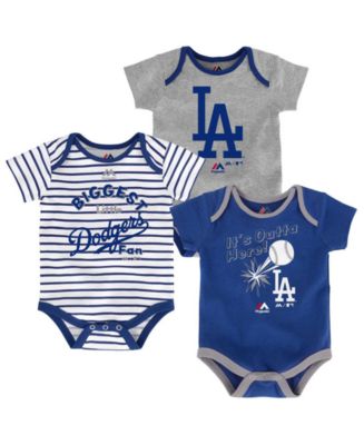 Majestic Los Angeles Dodgers Homerun 3-Piece Set, Baby Boys (0-9 months ...