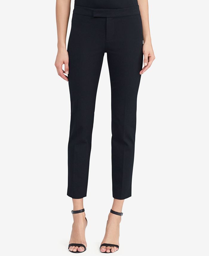 Lauren Ralph Lauren Stretch-Twill Skinny Pants - Macy's Lauren Ralph Lauren Stretch-Twill Skinny Pants - Macy's