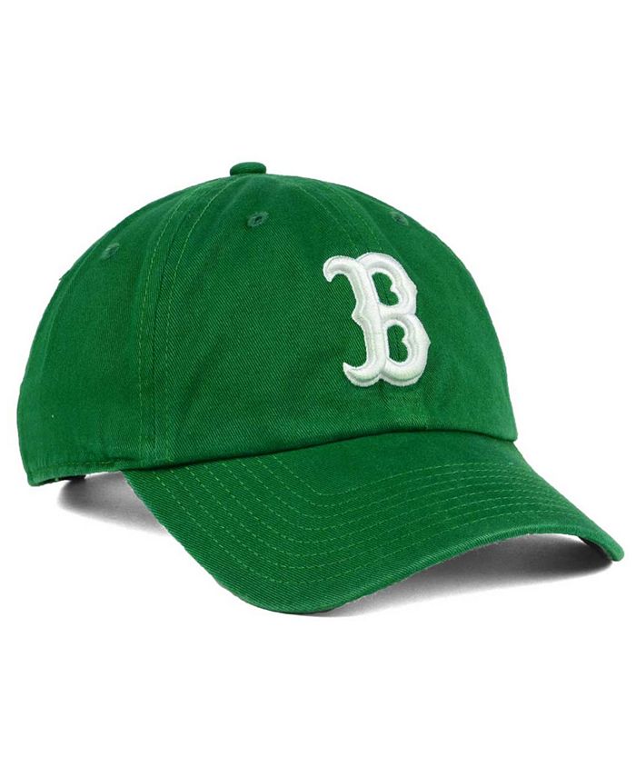 '47 Brand Boston Red Sox Kelly/White Clean Up Cap - Macy's