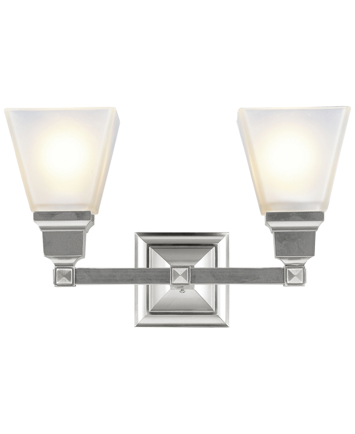 Click here for Livex Mission 2 Light Vanity - Silver prices