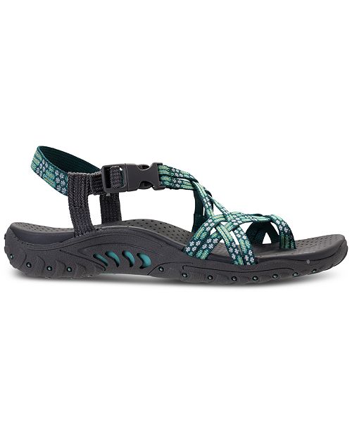 Skechers Women's Reggae Loopy Sport Sandals from Finish Line - Finish ...