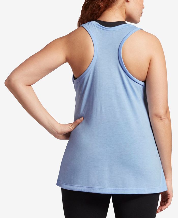 Nike Plus Size Racerback Tank Top - Macy's