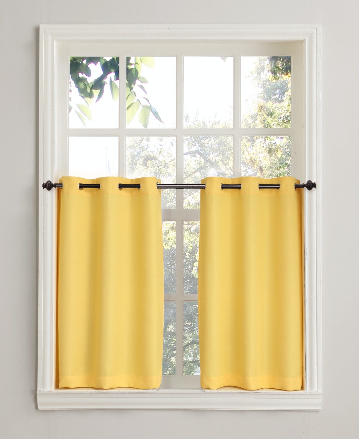 Click here for Montego Casual Textured Semi-Sheer Grommet Kitchen... prices