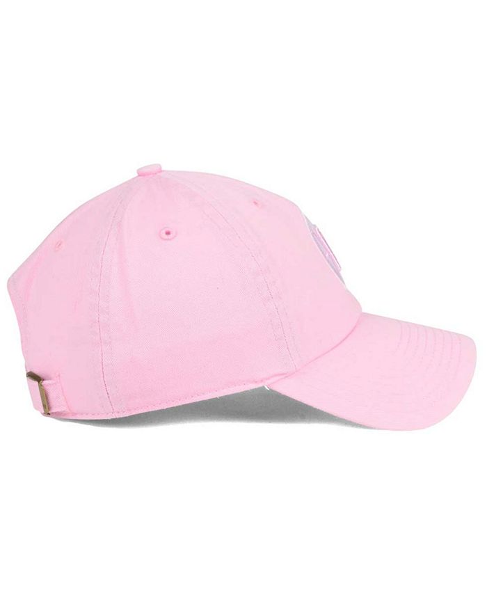 '47 Brand Women's Los Angeles Clippers Petal Pink CLEAN UP Cap - Macy's