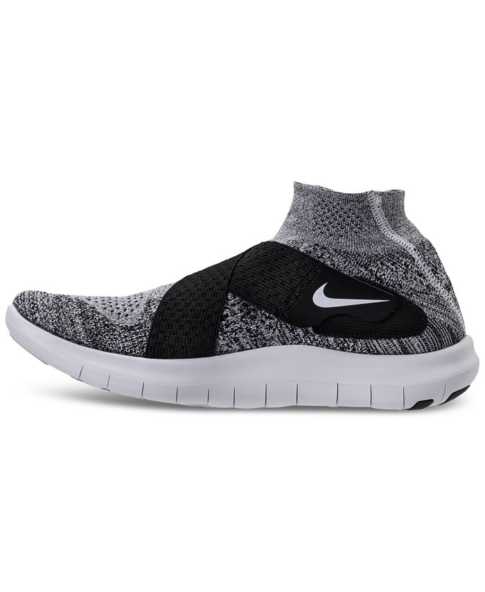 Nike Women's Free Run Motion Flyknit 2017 Running Sneakers from Finish ...