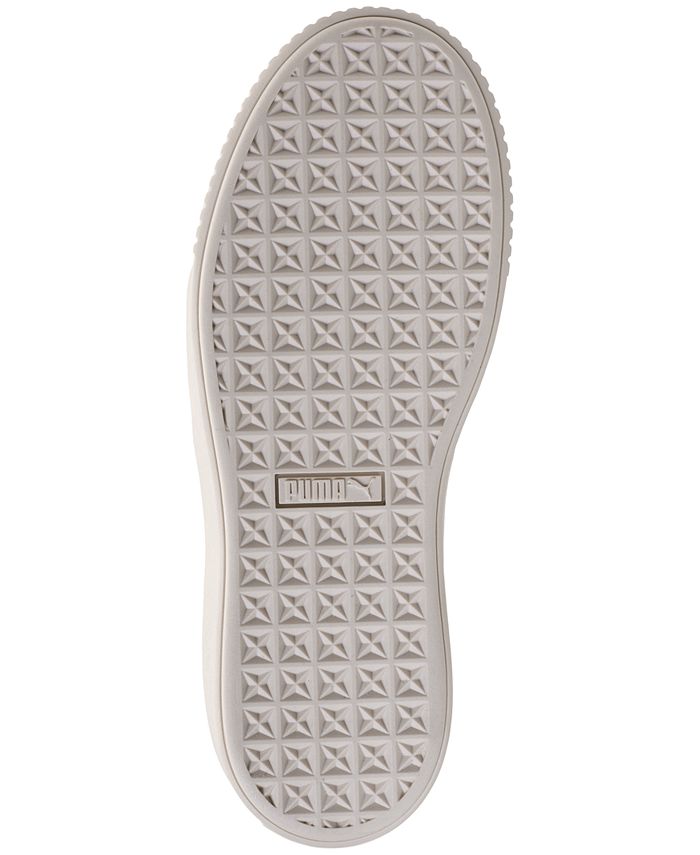 Puma Women's Suede Platform Core Casual Sneakers from Finish Line - Macy's