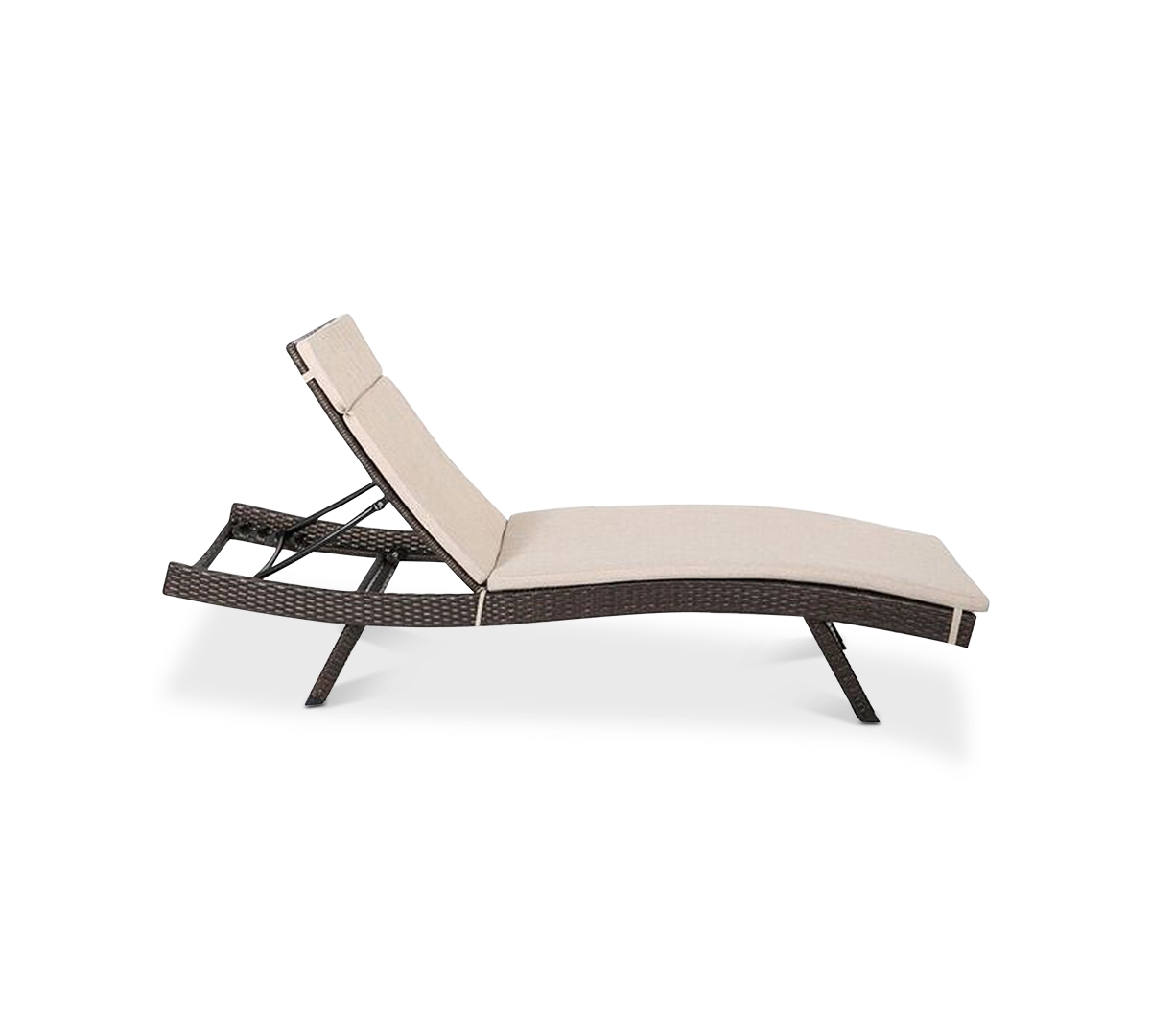 Click here for Farron Cushion Adjustable Lounge - Beige prices