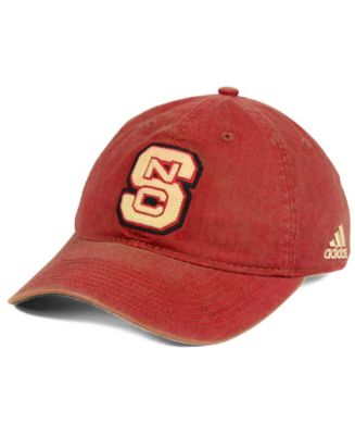adidas North Carolina State Wolfpack Over Dye Slouch Cap - Macy's