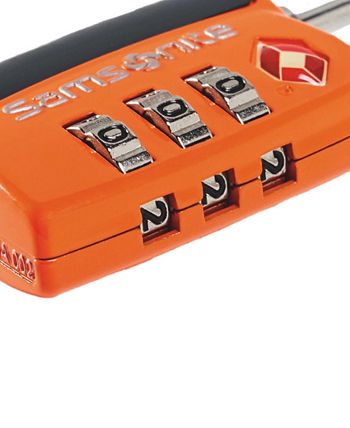 Samsonite Travel Sentry 3-Dial Combo Travel Lock - Macy's