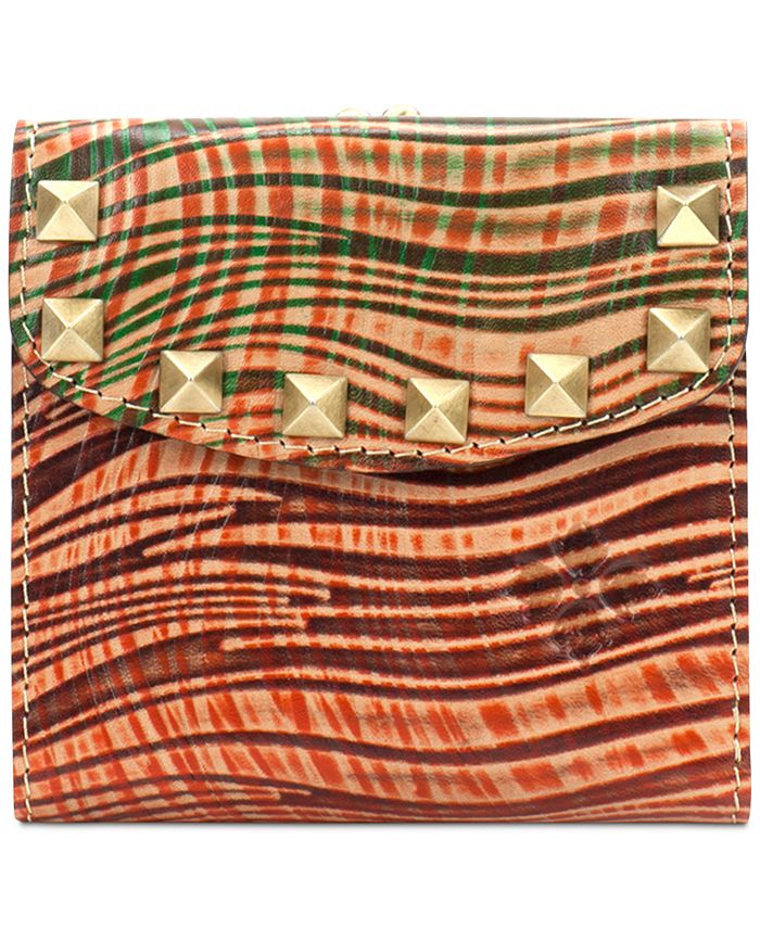Patricia Nash Wavy Striped Reiti Bifold Frame Wallet - Macy's