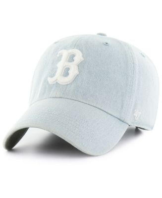 '47 Brand Boston Red Sox All Denim Clean Up Cap - Macy's