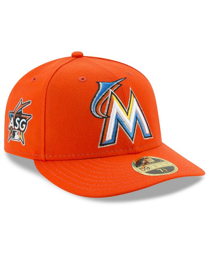 New Era Miami Marlins MLB Miami ASG Patch Low Profile 59FIFTY Fitted ...