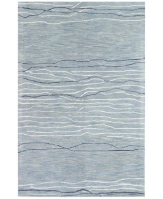 CLOSEOUT! Kenneth Mink Waves 3'9" x 5'9" Area Rug - Macy's