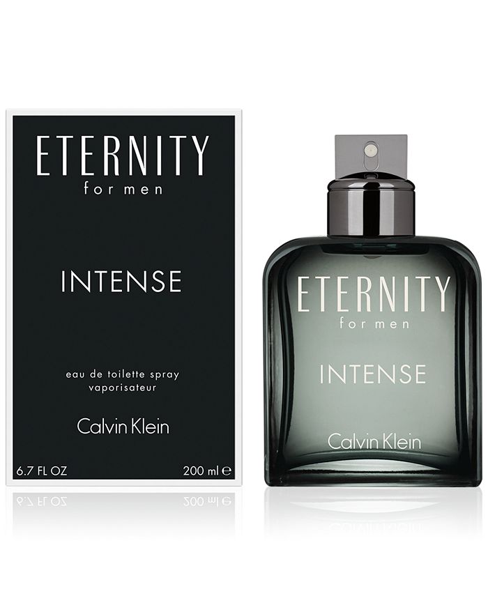 Calvin Klein ETERNITY INTENSE For Men Eau de Toilette Spray, 6.7 oz ...