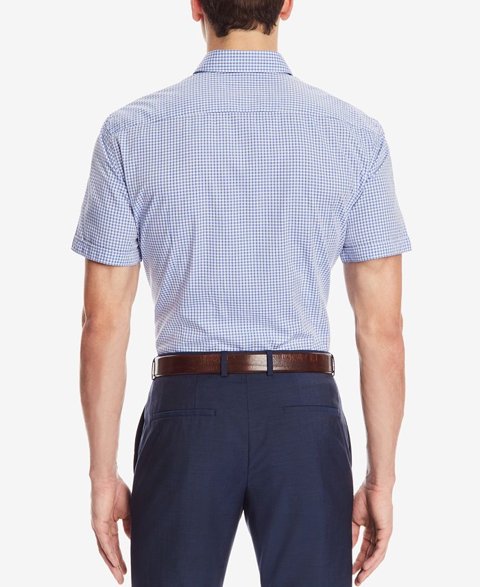 Hugo Boss BOSS Men's Slim-Fit Check Shirt - Macy's