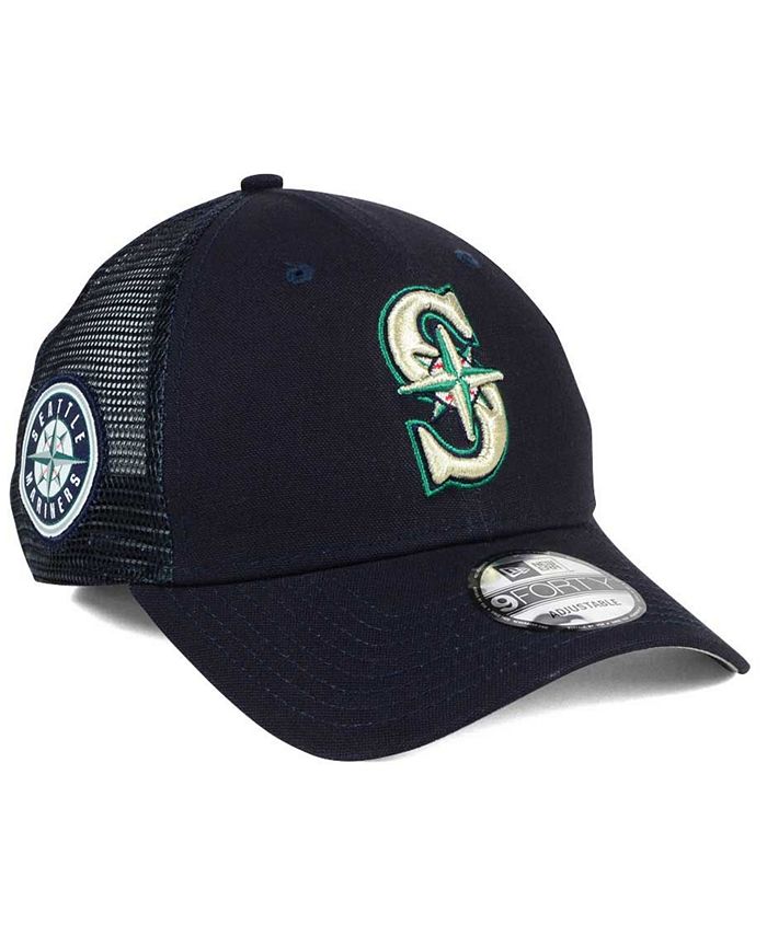 New Era Seattle Mariners Team Trucker Patch 9FORTY Snapback Cap - Macy's