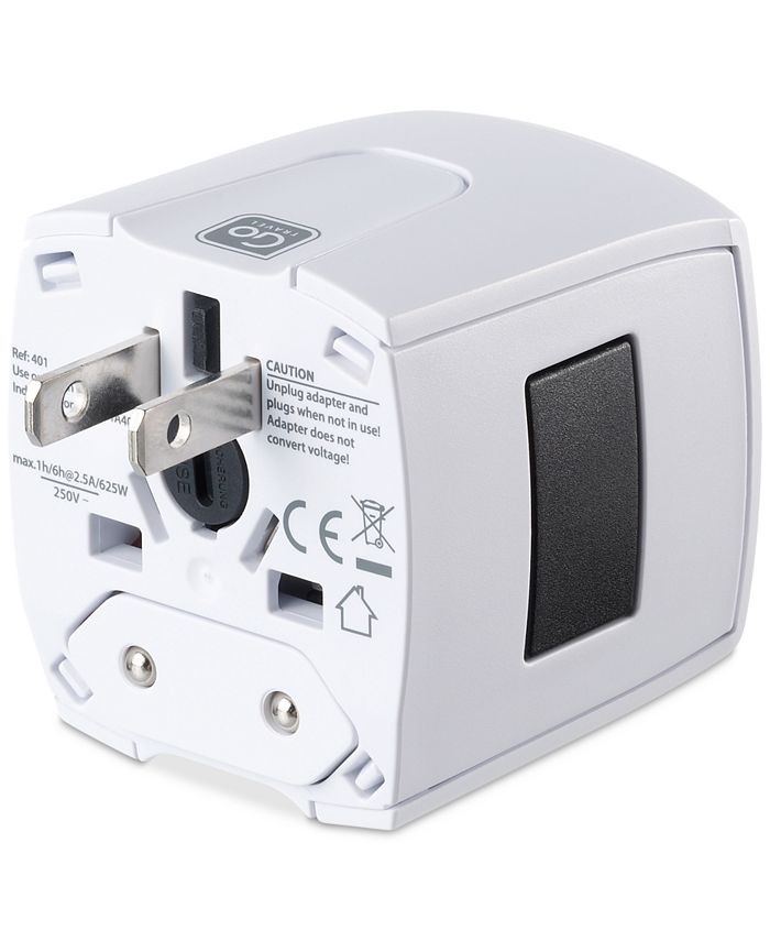 Go Travel Non-Earthed Worldwide Adapter - Macy's