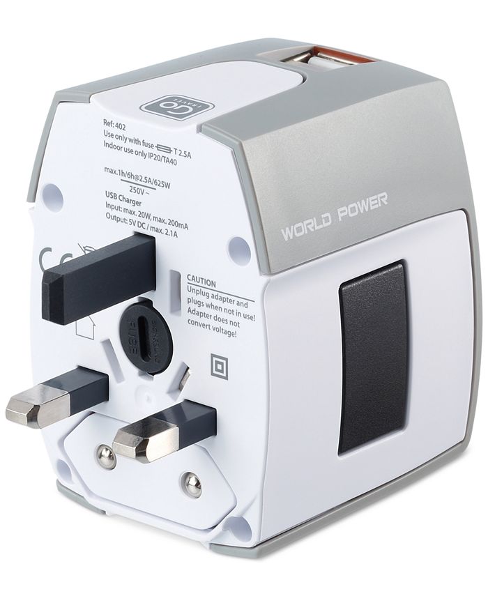 Go Travel Worldwide USB Adapter - Macy's