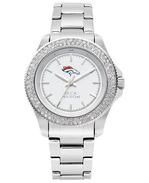 Jack Mason Women's Denver Broncos Glitz Sport Bracelet Watch & Reviews ...