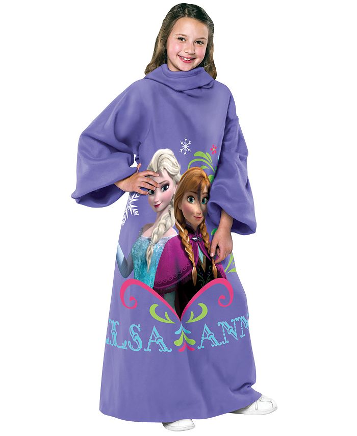 Disney Kids' Frozen Elsa & Anna "Sisters" Comfy Throw - Macy's
