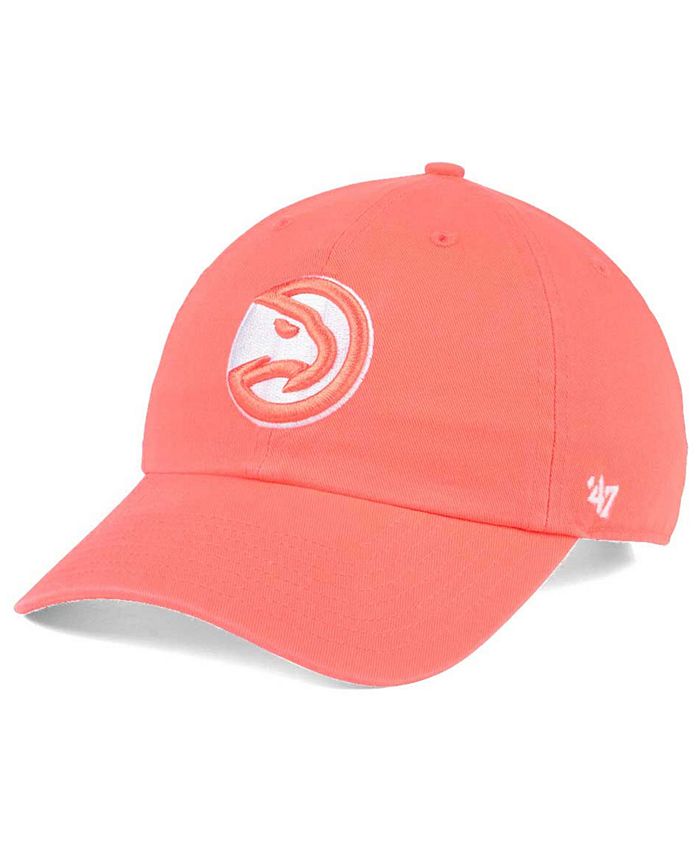 '47 Brand Atlanta Hawks Pastel Rush CLEAN UP Cap - Macy's