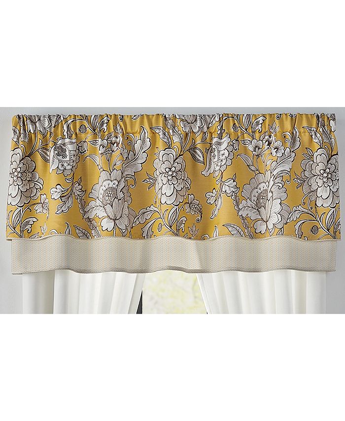 Croscill Kassandra 72" x 20" Window Valance - Macy's