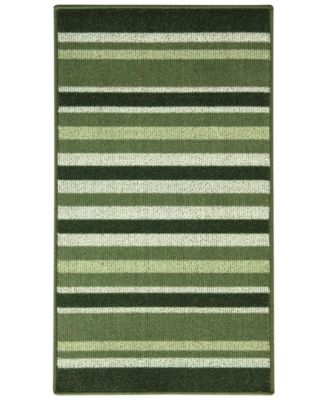 Bacova 22.4" x 40.0" Stripe Berber Kitchen Rug - Macy's