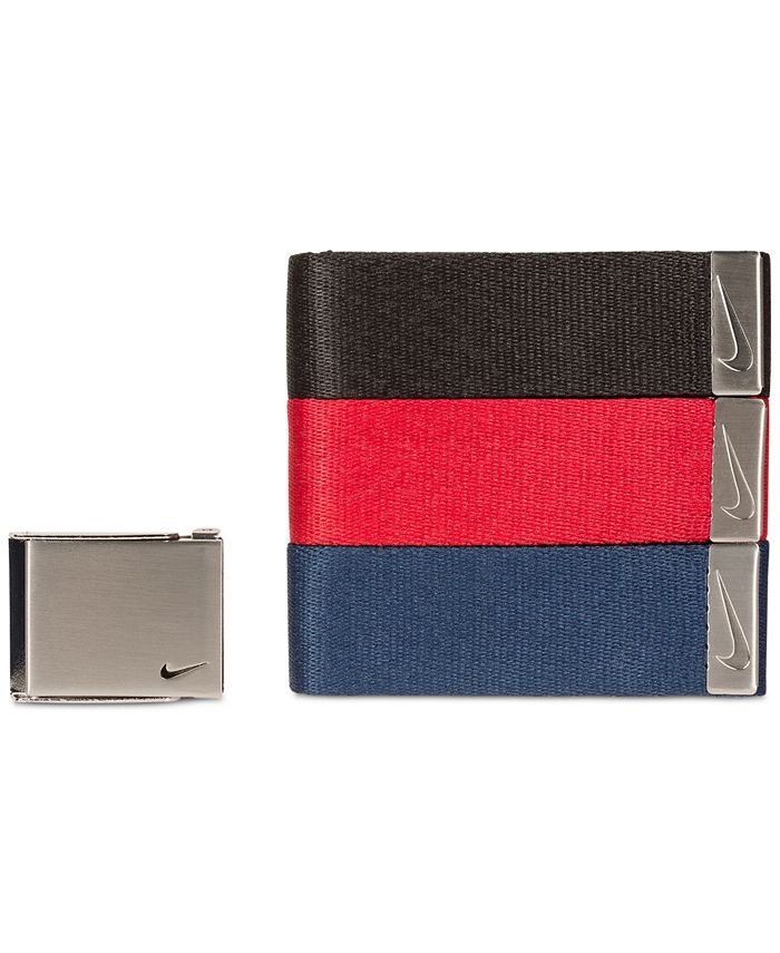 Nike Men's 3-in-1 Web Belt Pack - Macy's
