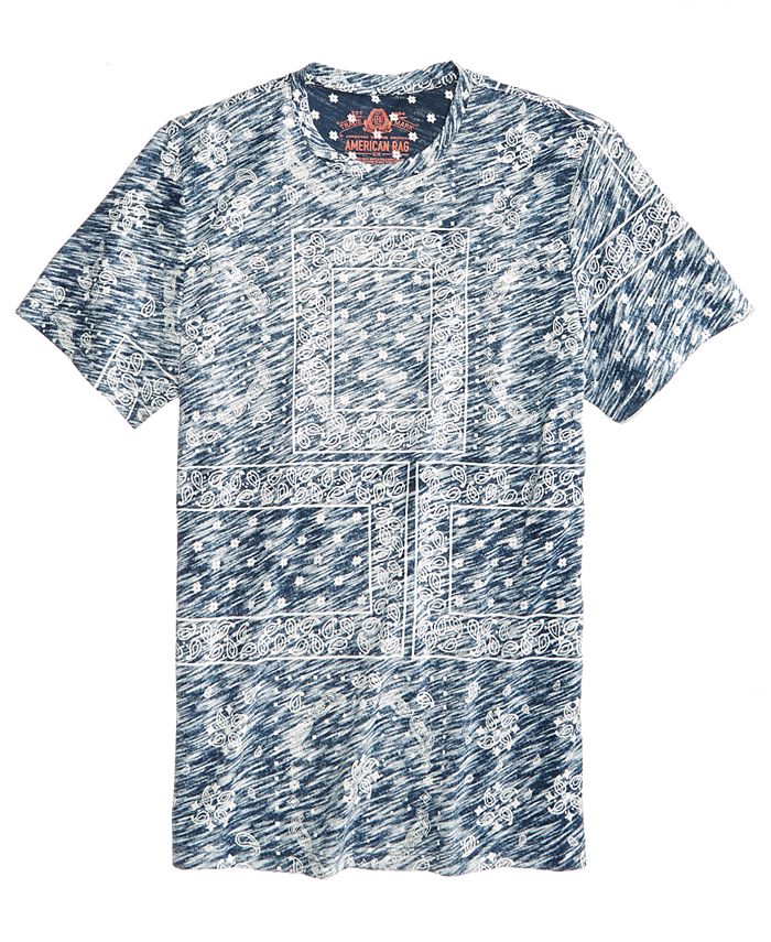 American Rag Men's Mixed Print T-Shirt, Created for Macy's - Macy's