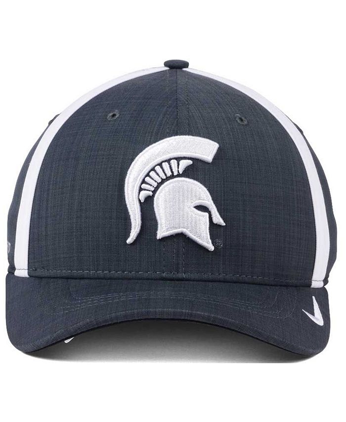 Nike Michigan State Spartans Aerobill Classic Sideline Swoosh Flex Cap ...