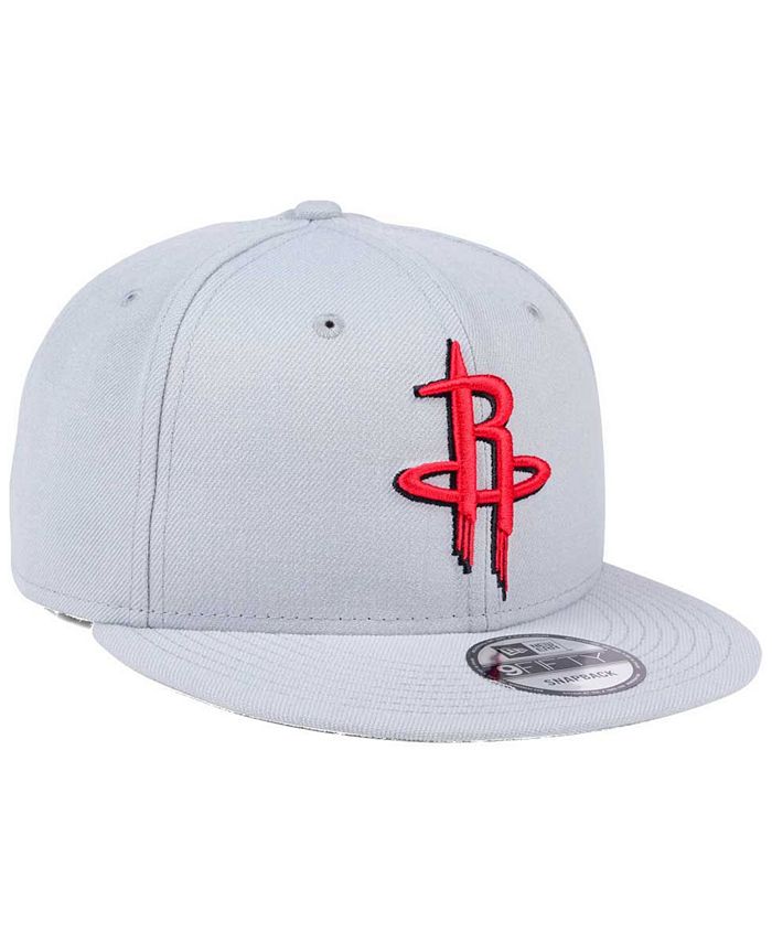 New Era Houston Rockets Solid Alternate 9FIFTY Snapback Cap - Macy's