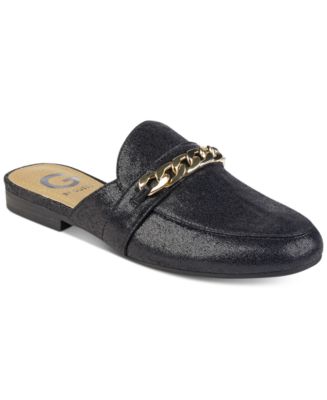 G By Guess Navy Mules - Macy's