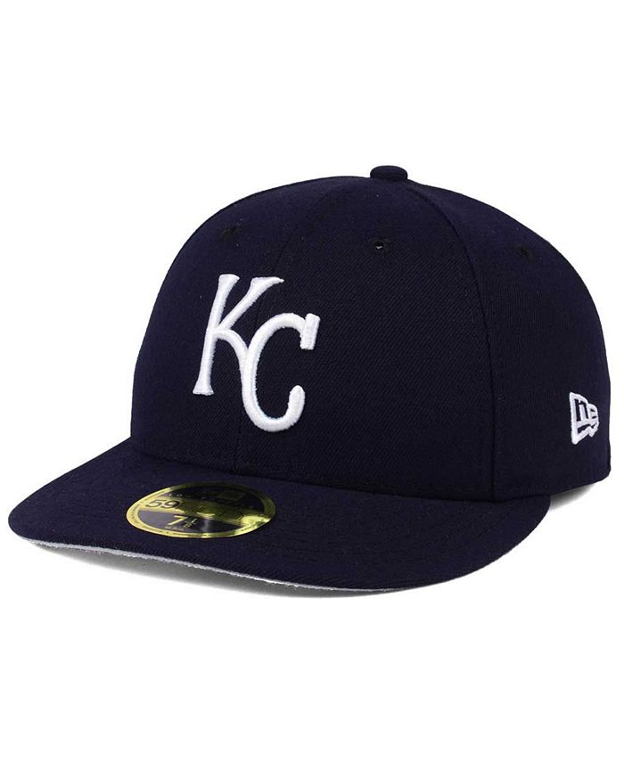New Era Kansas City Royals Low Profile C-DUB 59FIFTY Fitted Cap - Macy's