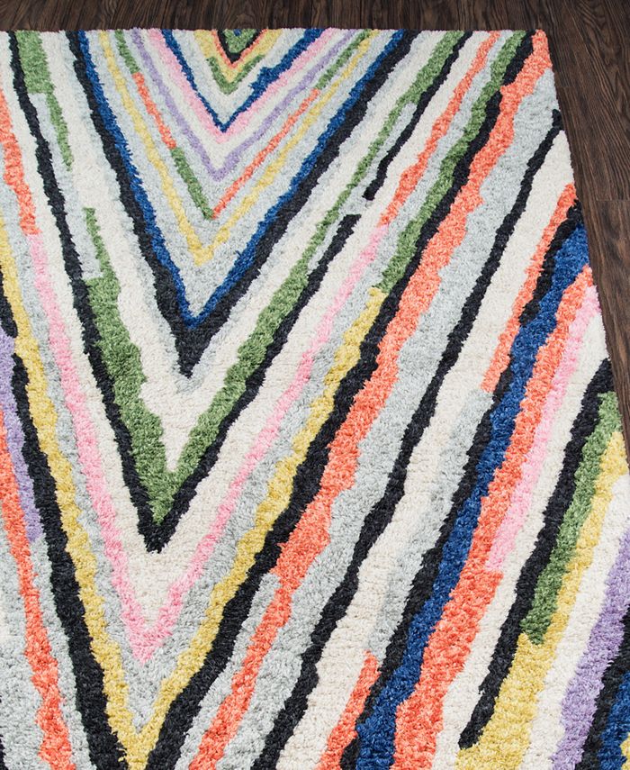 Novogratz Collection Novogratz by Momeni Bungalow BUN04 Multi 2' 3" x 8 ...