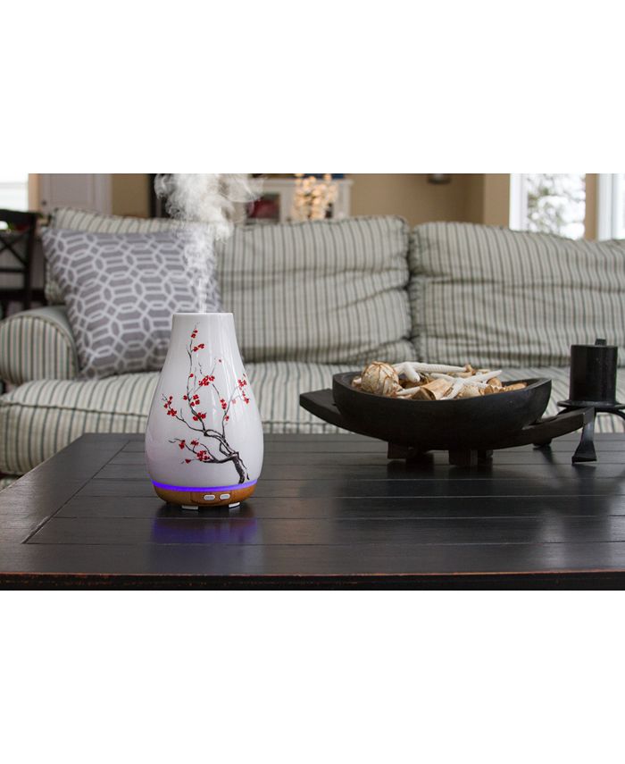 Homedics Ellia Blossom Ultrasonic Aroma Diffuser - Macy's