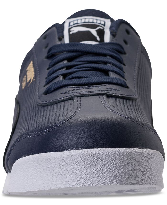 Puma Men's Roma Classic Perf Casual Sneakers from Finish Line - Macy's
