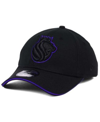New Era Sacramento Kings NBA Black Pop 39THIRTY Cap - Macy's