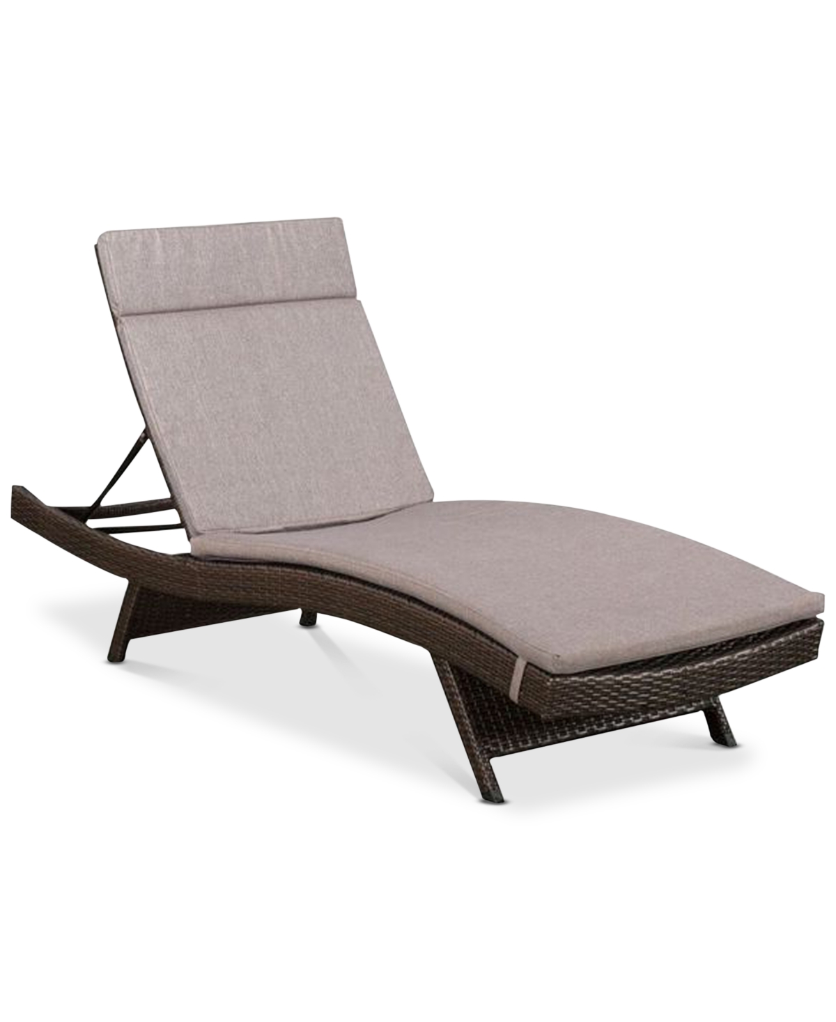 Click here for Farron Cushion Adjustable Lounge - Grey prices