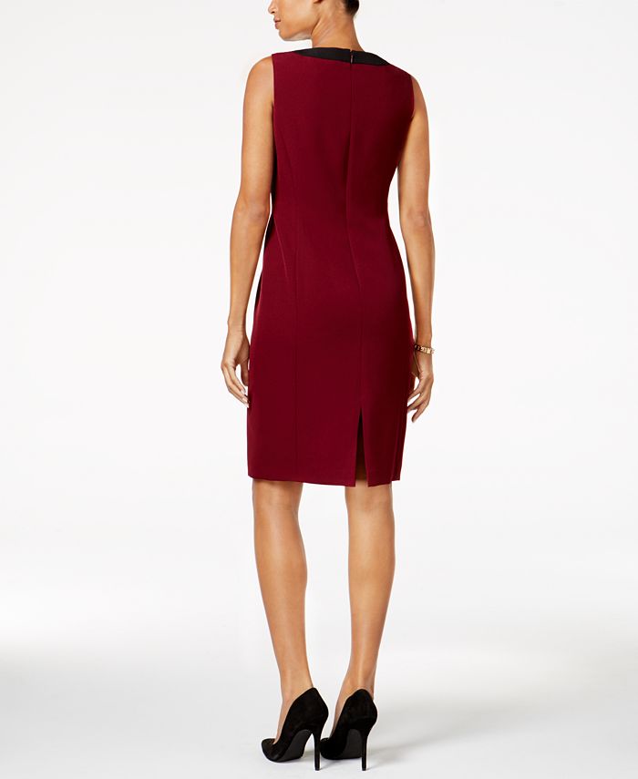 Kasper Keyhole Sheath Dress - Macy's