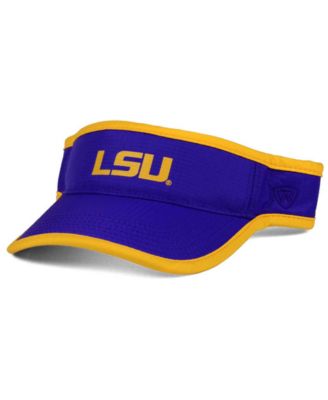 Top of the World LSU Tigers Baked Visor - Macy's