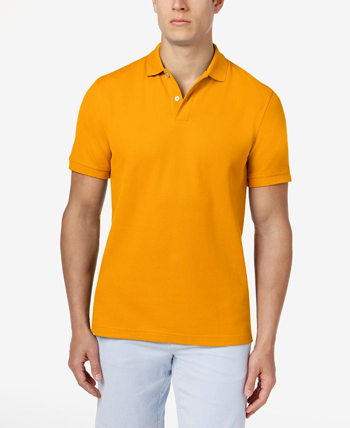 Club Room Classic-Fit Solid Performance UPF 50+ Polo, Created for Macy ...