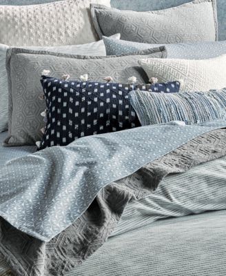 Lucky Brand CLOSEOUT! Santa Fe Stripe Reversible Comforter Sets ...