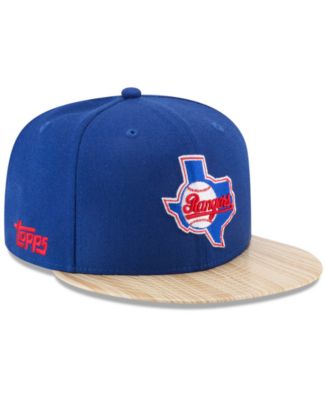 New Era Texas Rangers X Topps 1987 9FIFTY Snapback Cap - Macy's